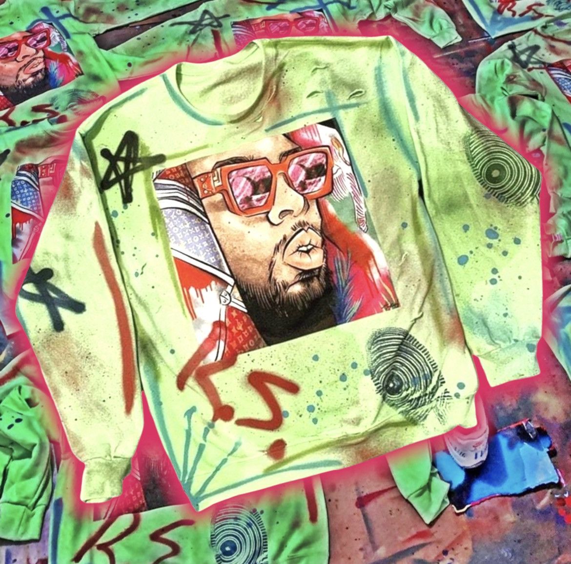 Other 🆕 FlyGod 🤲🏼 is an awesome god 2 crewneck Rebirth edition ♻️ | Grailed