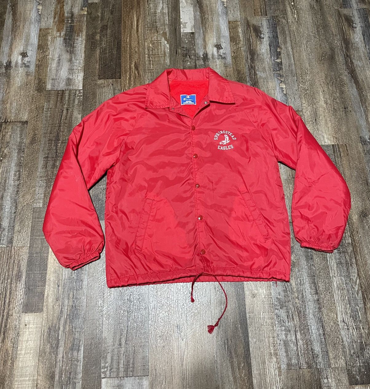 Vintage Vintage 80s Champion Eagles School Coaches Jacket | Grailed