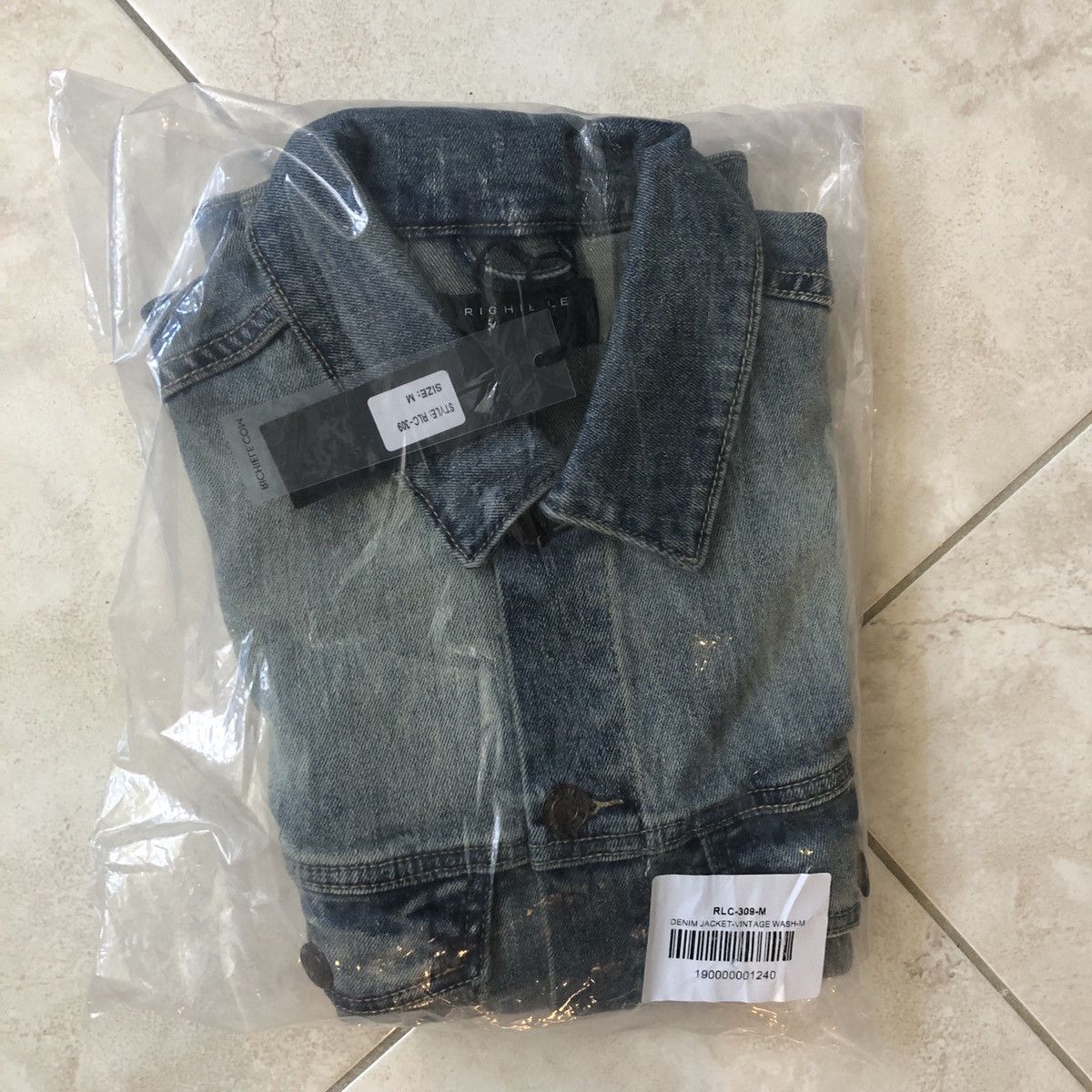 Richie Le Collection RLC Denim Trucker Jacket | Grailed