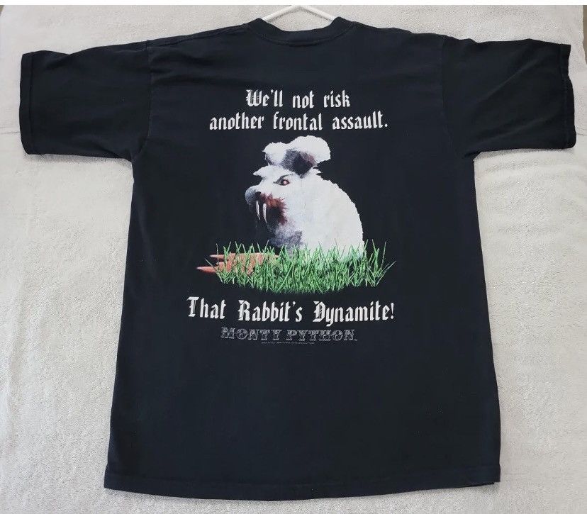 All Sport × Vintage Vintage Monty Python Rabbit Back Graphic Tee L ...