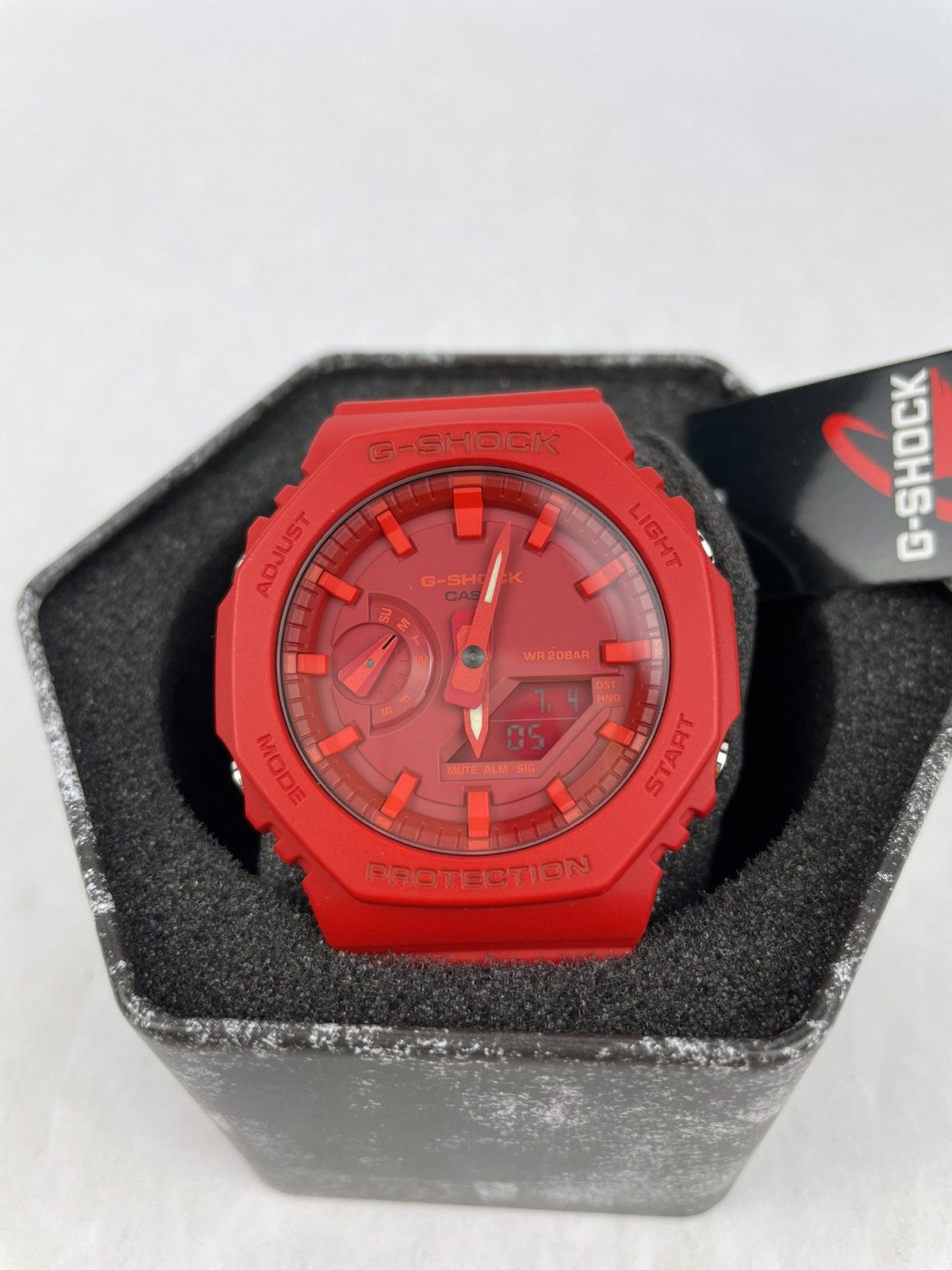 Casio Casio G-Shock red watch GA2100-4A NEW | Grailed
