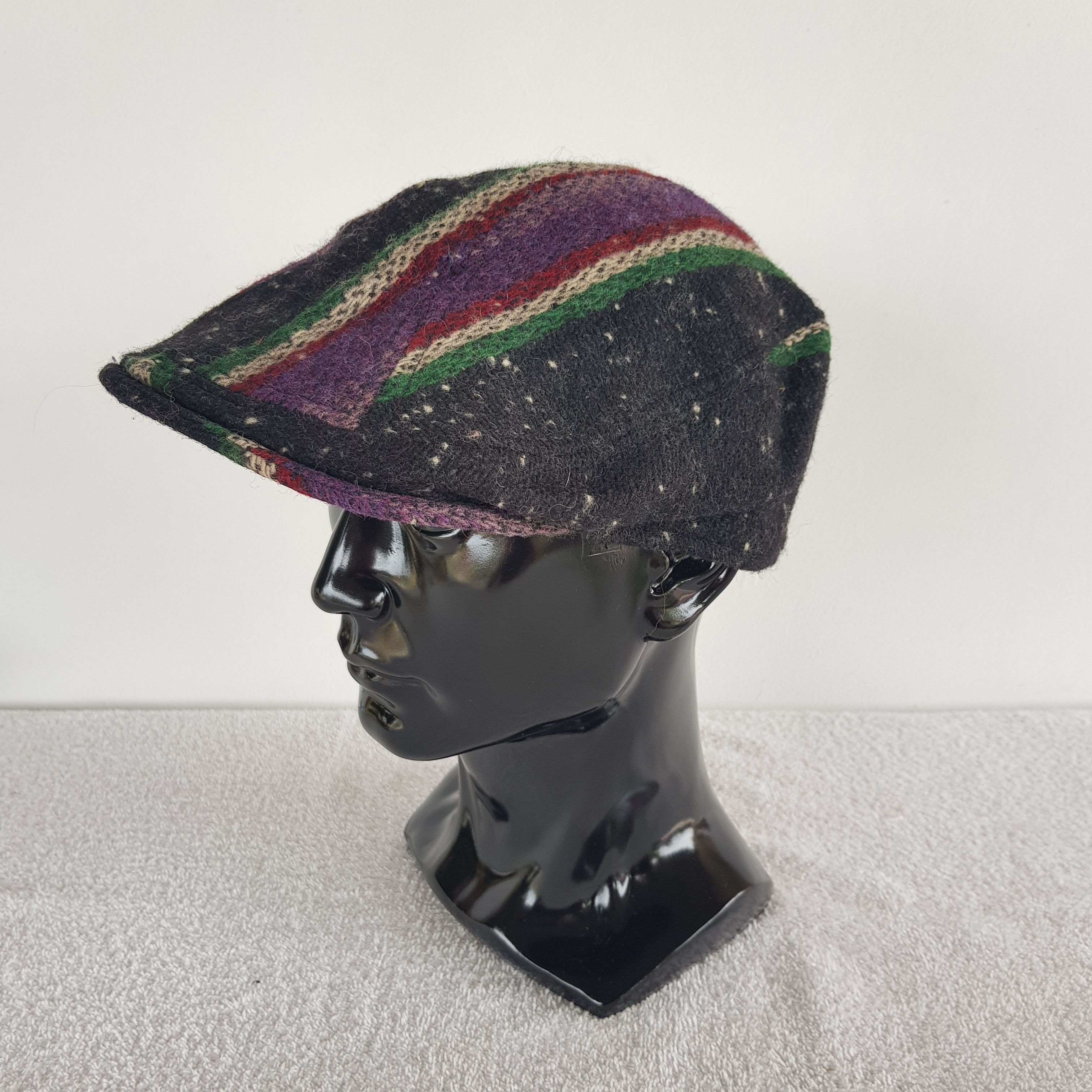 Japanese Brand × Vintage New York Hat Co Beanie Multicolor Coogi Rapper ...