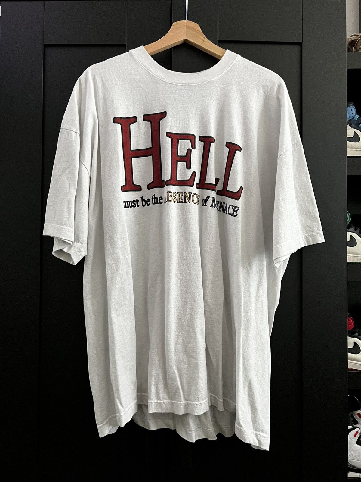 Absent × Menace Menace x Absent Hell Tee | Grailed
