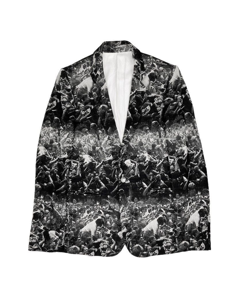 Number (N)ine FW09 Number (N)ine Charles Peterson Graphic Mosh Pit ...