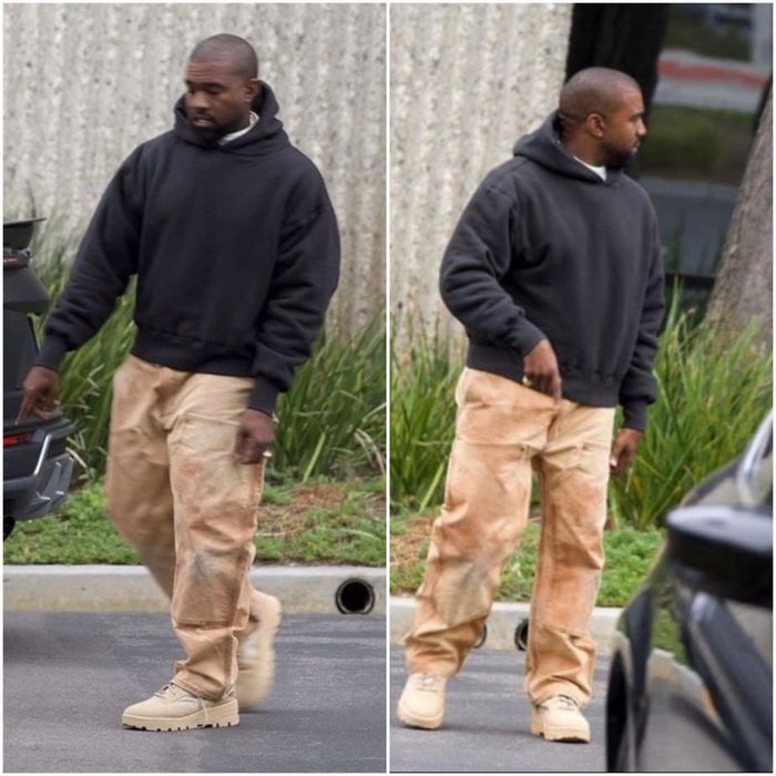 Kanye West Unreleased LAA Yeezy Gap Perfect Hoodie Sample (Black) | Grailed