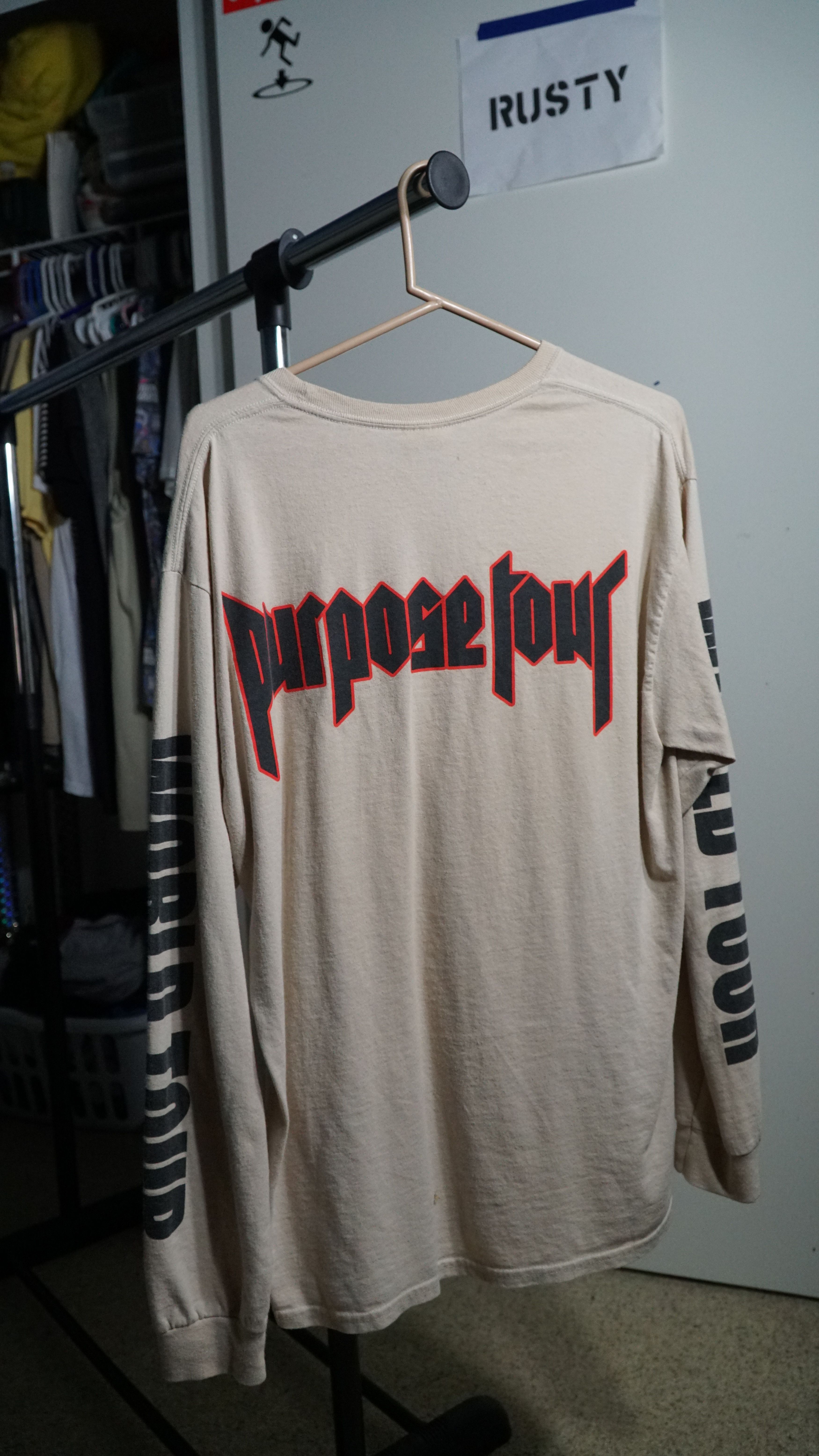 Purpose Tour Merchandise Purpose Tour x Pacsun | Grailed