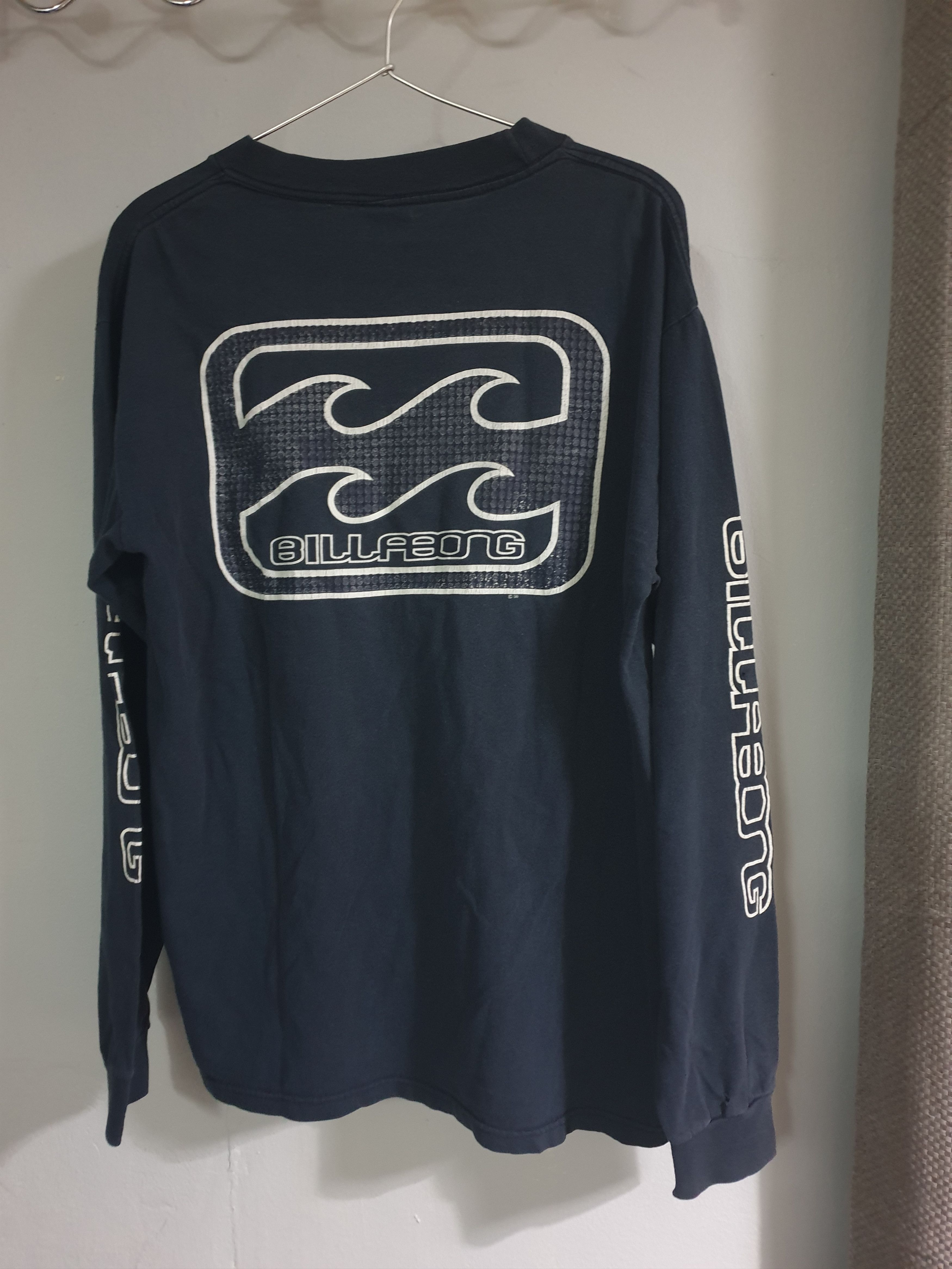 Billabong × Rare × Vintage Vintage 90s Billabong logo ls tee | Grailed