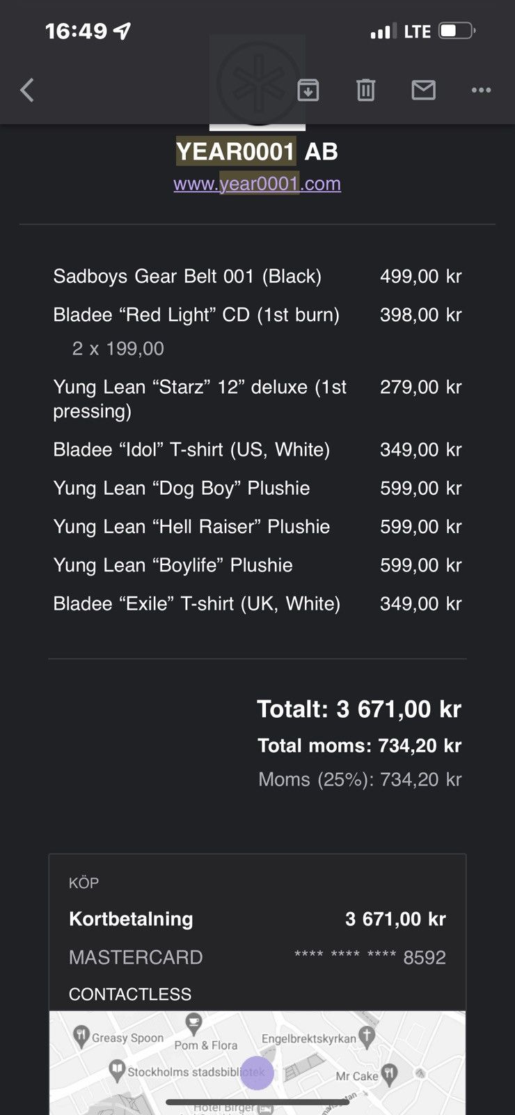 Sad Boys Yung Lean BoyLifeEU Plushie | Grailed