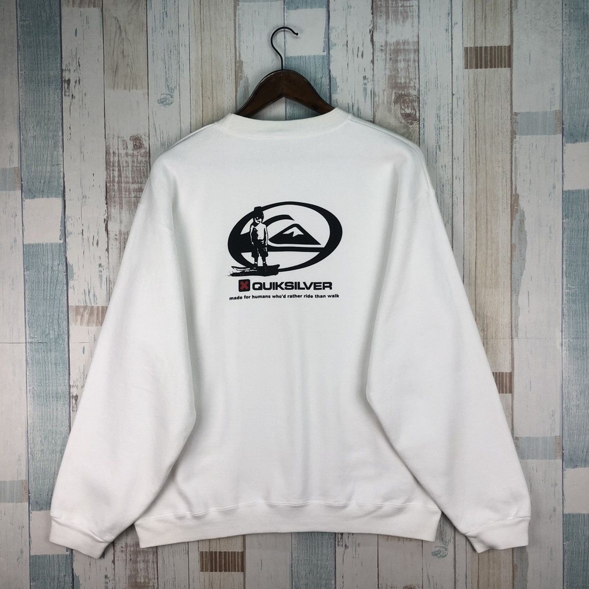 Vintage Vintage 90s Quicksilver Sweatshirt Made In Japan | Grailed