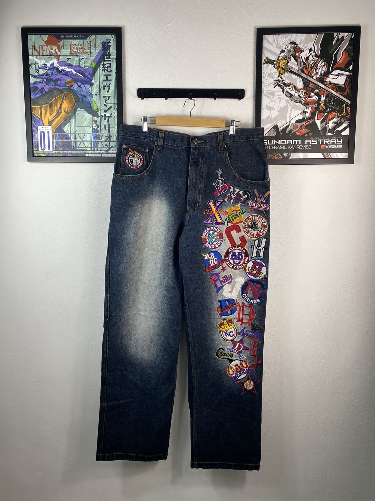 Authentic Negro Leagues × MLB × Vintage Negro League Baseball Denim ...