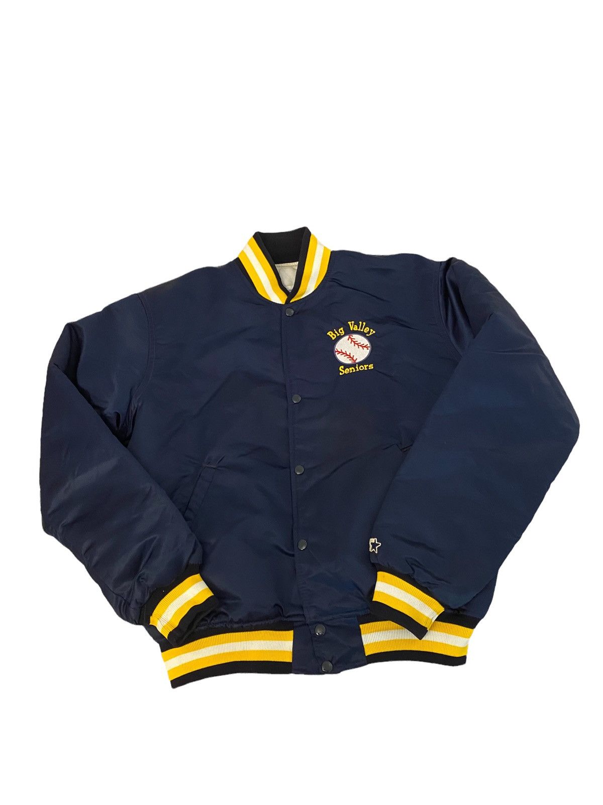 Starter × Vintage Vintage 80s Starter Jacket Senior League Team Satin ...