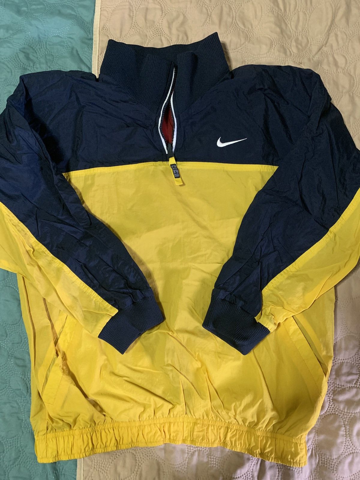 Nike Old school double faced windbreaker jacket | Grailed