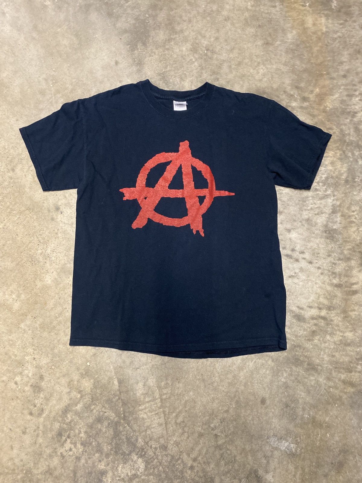 Vintage Vintage Streetwear Anarchy Playboi Carti Symbol T-shirt | Grailed