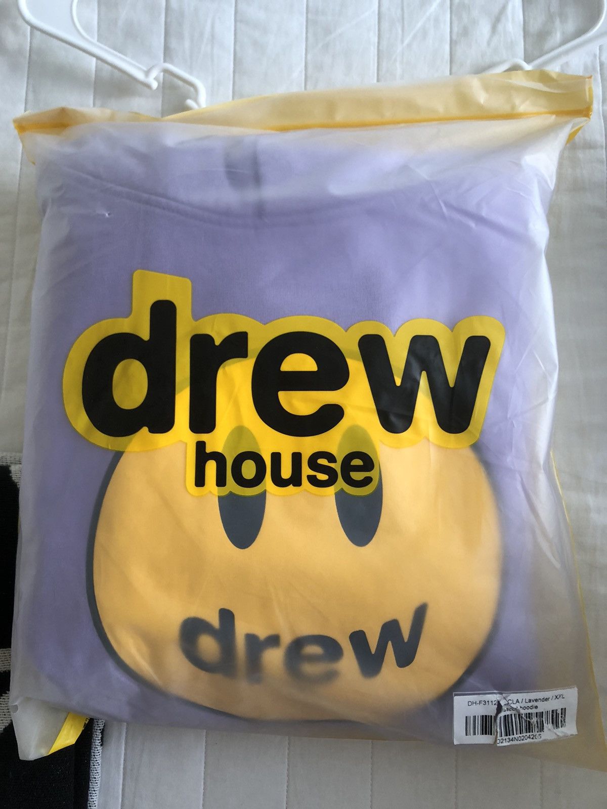 Drew House × Justin Bieber Lavender Mascot Hoodie | Grailed