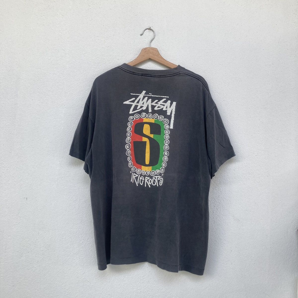 Stussy × Vintage Stussy irie roots rasta 80’s vintage t shirt | Grailed