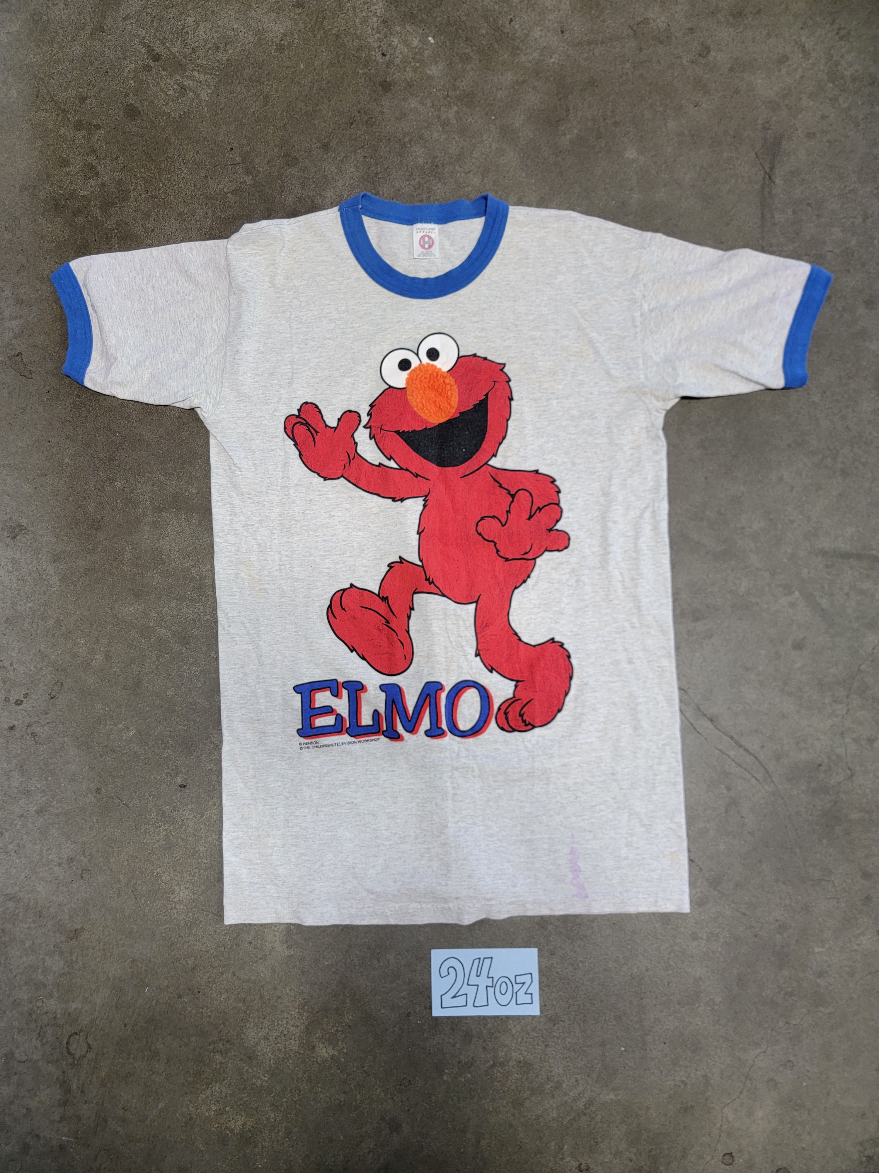 Vintage Vintage Elmo Sesame Street Sleep Shirt | Grailed