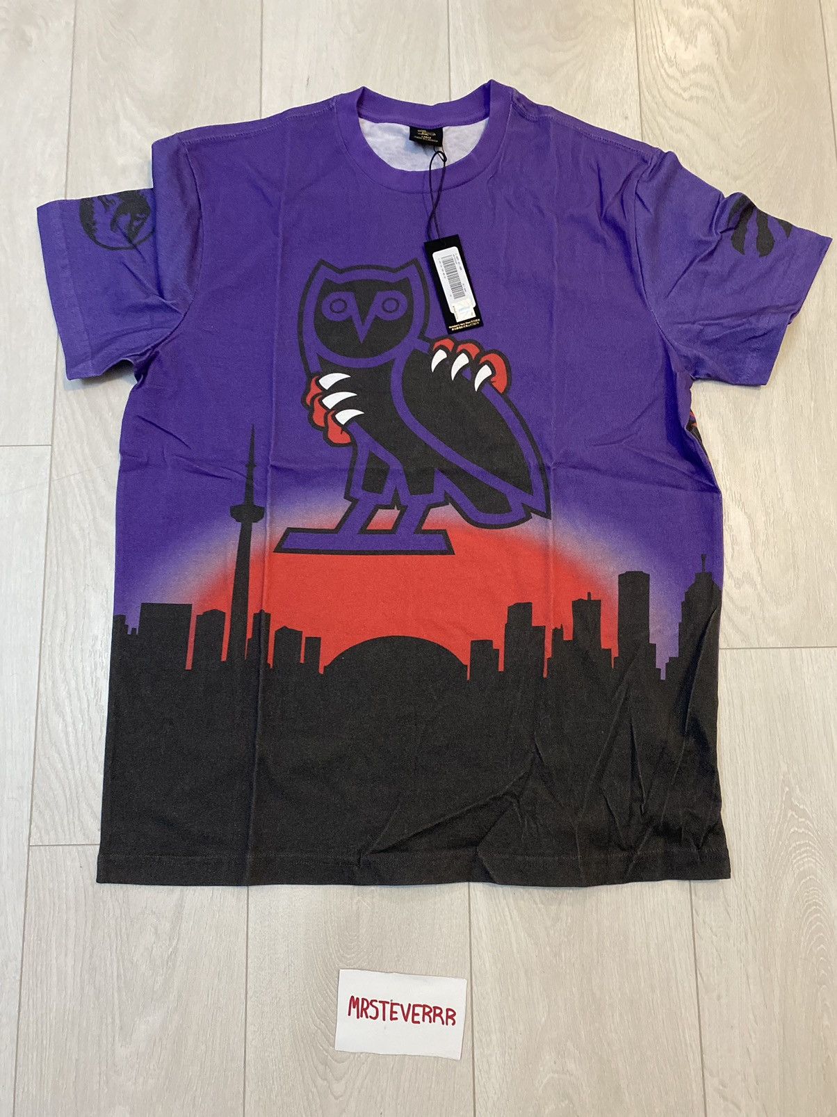 Octobers Very Own OVO X JURASSIC PARK X RAPTORS SKYLINE TSHIRT | Grailed