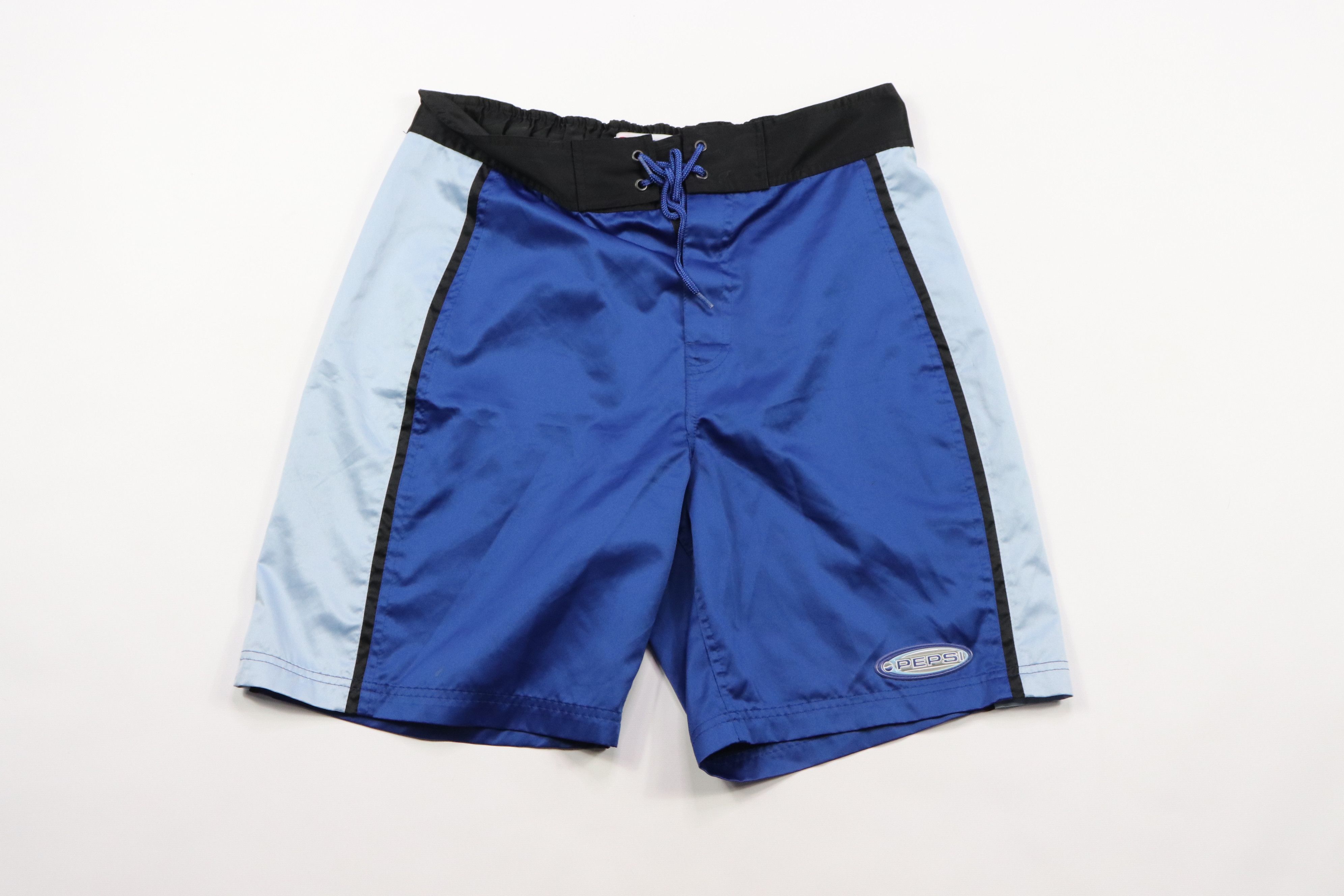 Pepsi × Vintage Vintage 90s Pepsi Color Block Spell Out Shorts | Grailed
