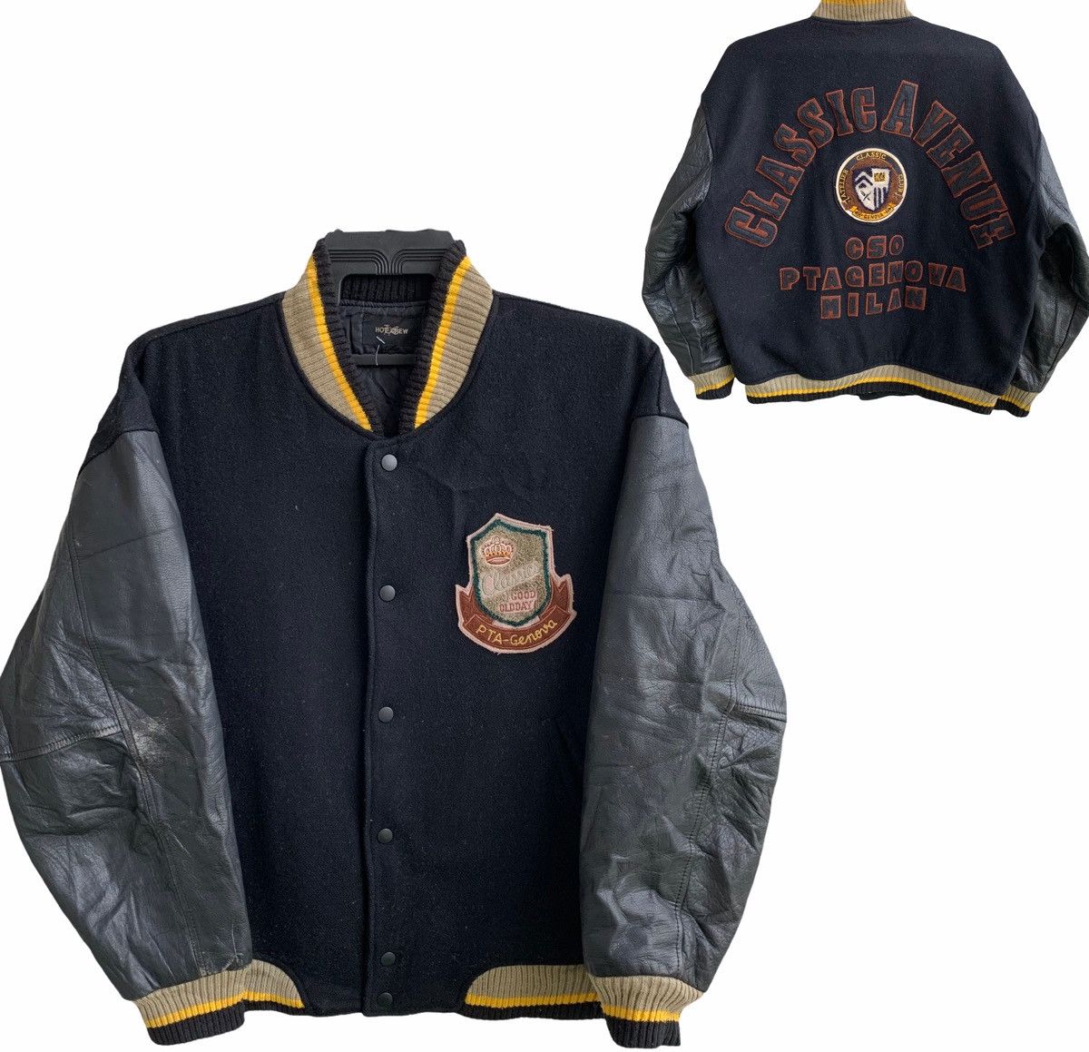 Oldvarsity/Stadium Vintage Varsity Leaders Sleeve Wool jacket | Grailed
