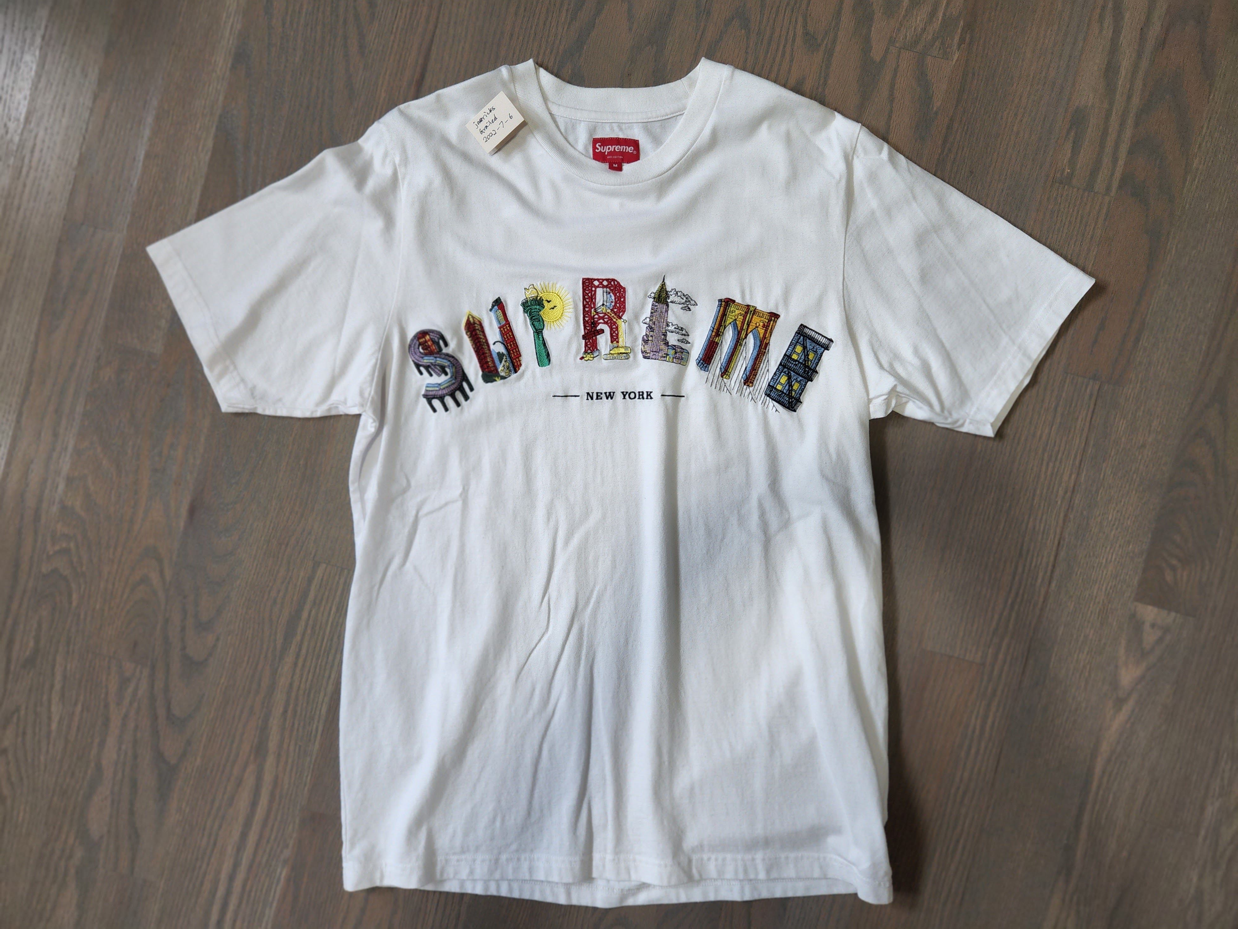 Supreme Supreme City Arc Tee (SS19) White | Grailed