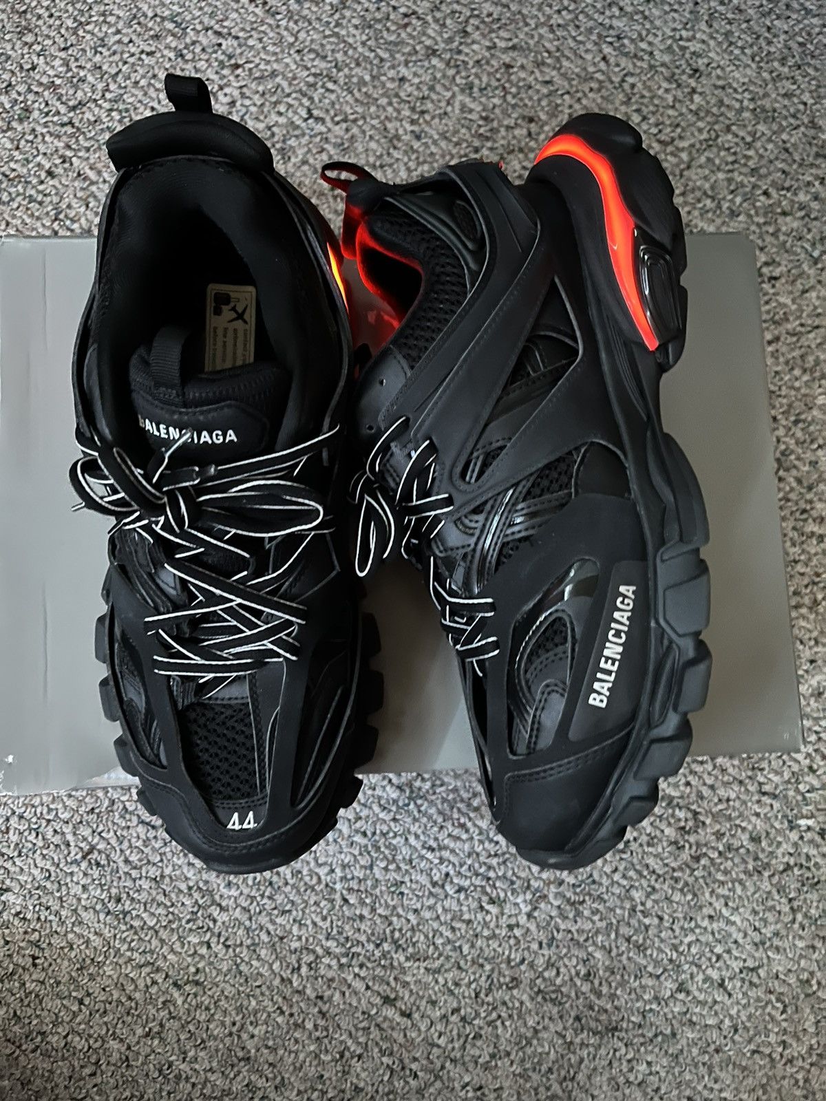 Balenciaga LED Balenciaga Track Trainer | Grailed