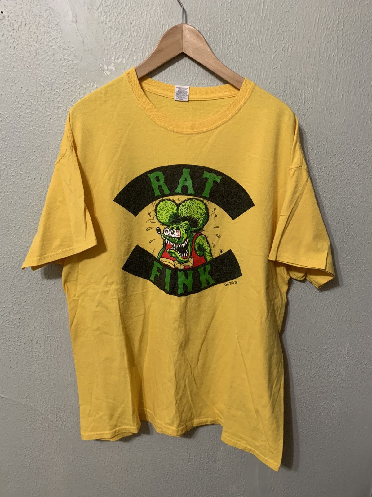 Anima × Vintage Vintage Rat Fink Hot Rod Mascot Tee | Grailed