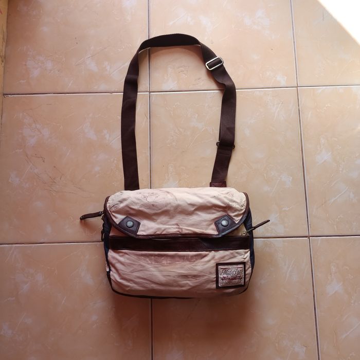 MasterPiece rare Masterpiece x the british millerain shoulder bag | Grailed