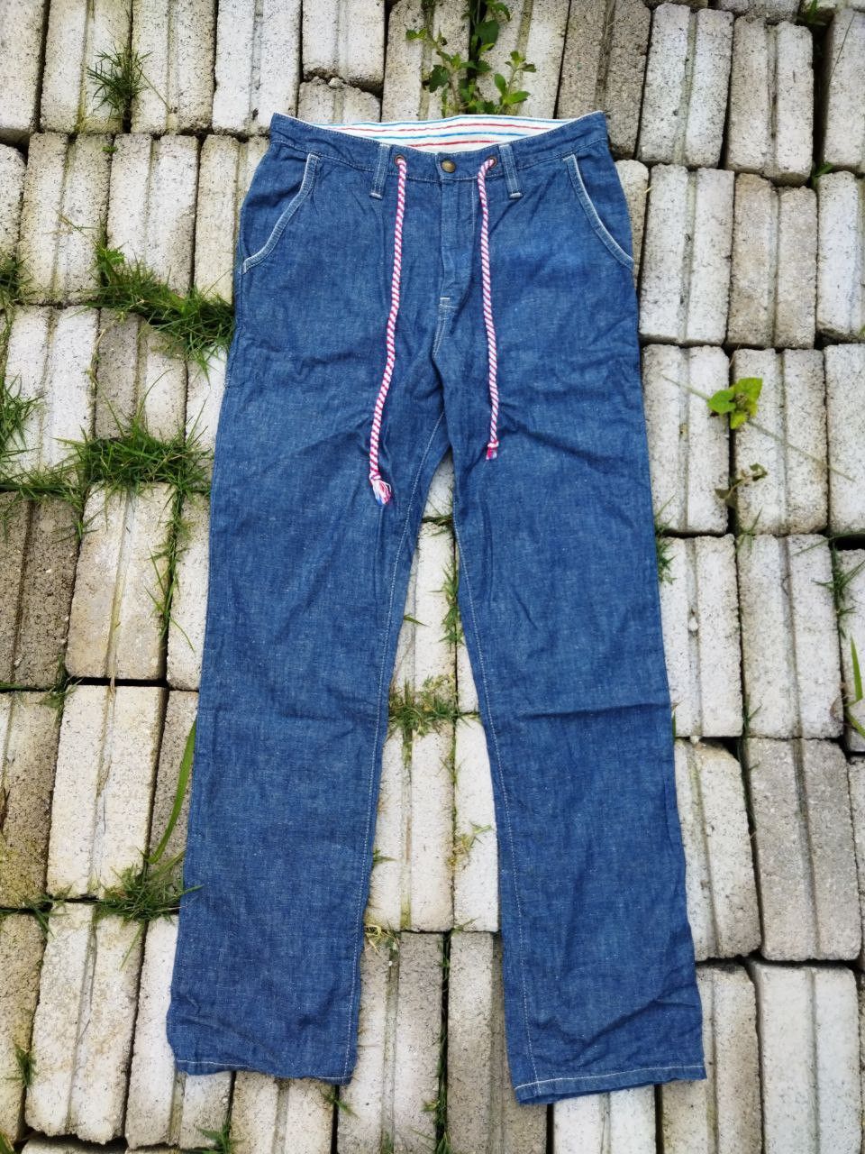 Edwin Rare🔥Edwin Japan Dungaree Cotton Hemp Pants | Grailed