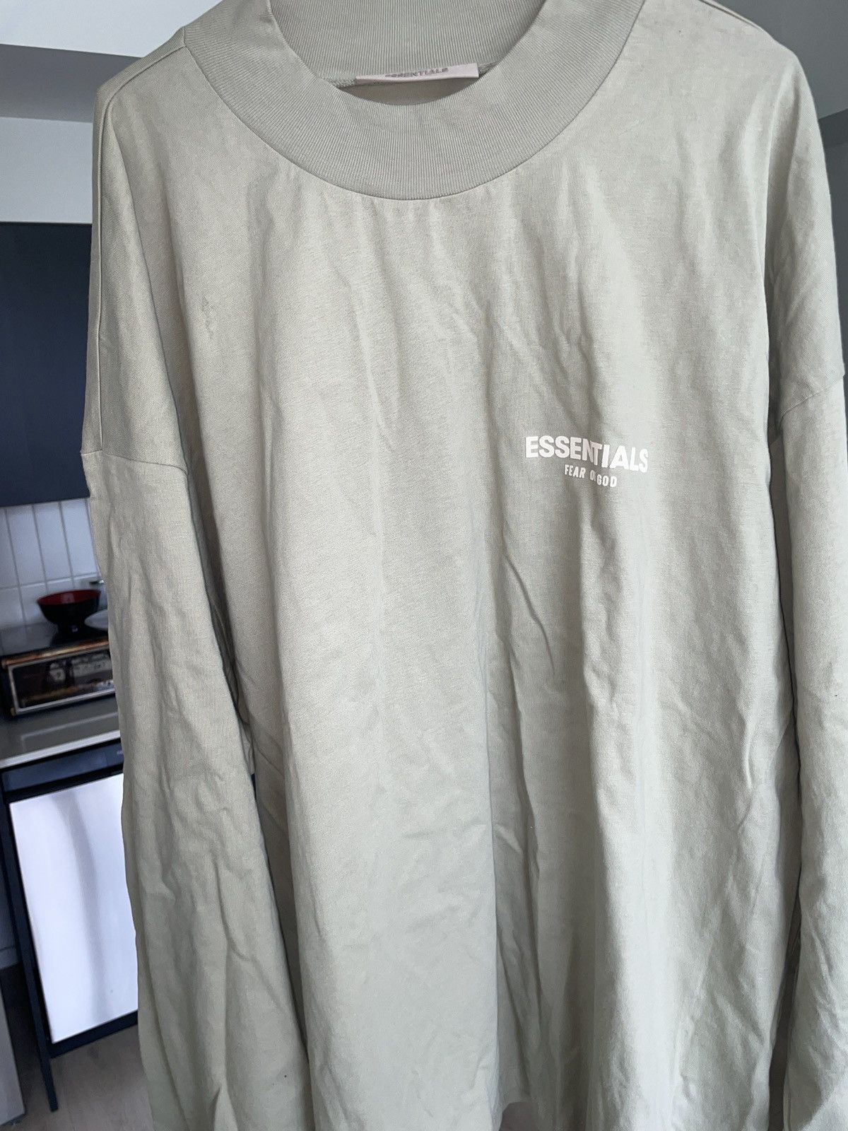 Essentials × Fear of God Season 6 Fear of God Essentials Long Sleeve ...