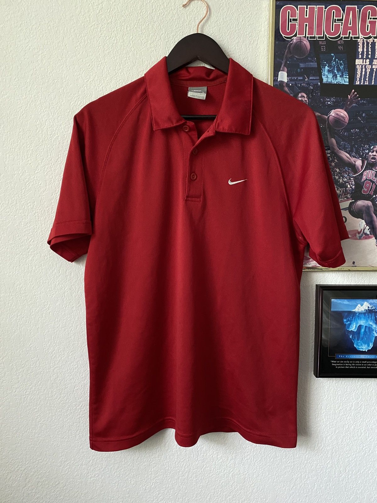 nike-nike-red-polo-collared-shirt-grailed