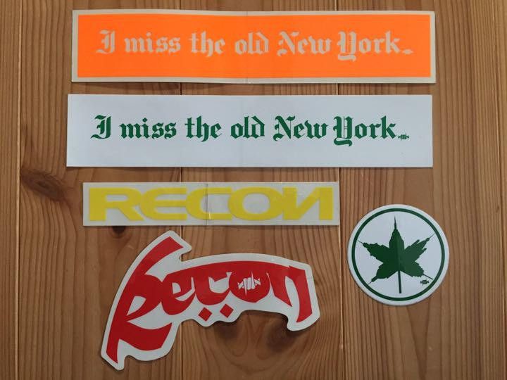 Futura Vintage Recon Sticker Set | Grailed