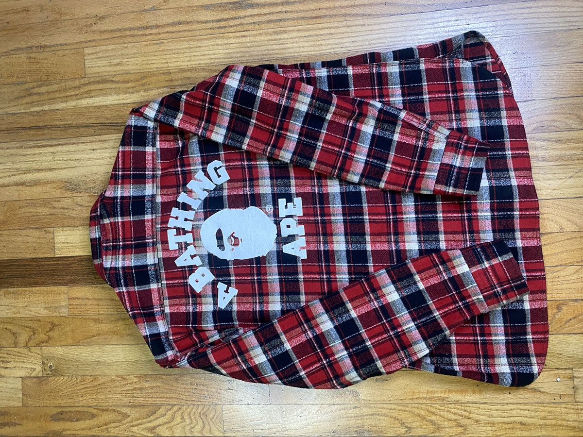 Bape Bape Flannel | Grailed
