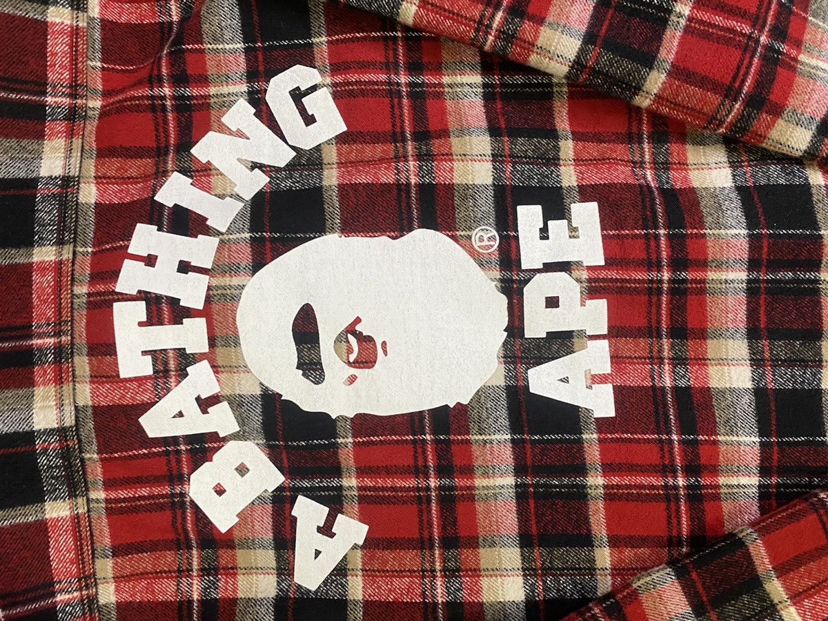 Bape Bape Flannel | Grailed