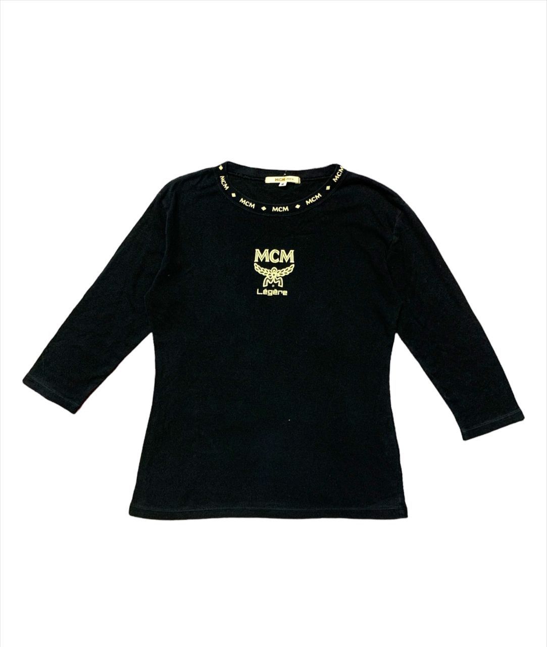 MCM Vintage MCM Legere Trademark Logo Shirt | Grailed