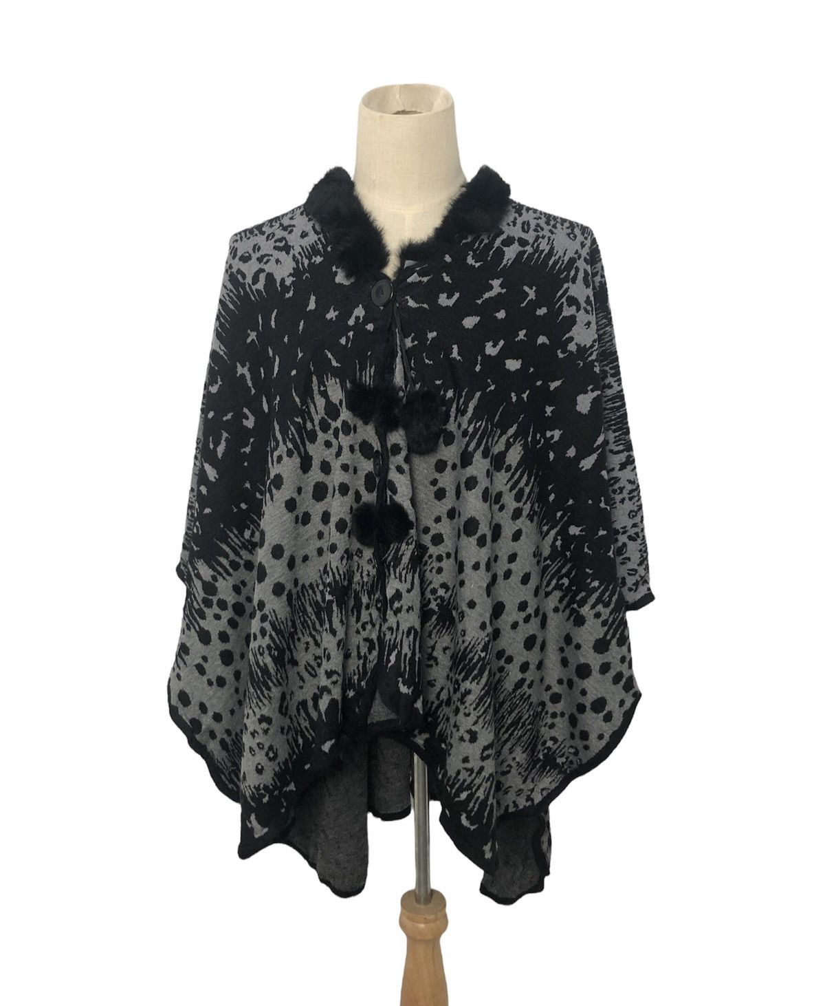 Designer × Japanese Brand Poncho Coat | Grailed