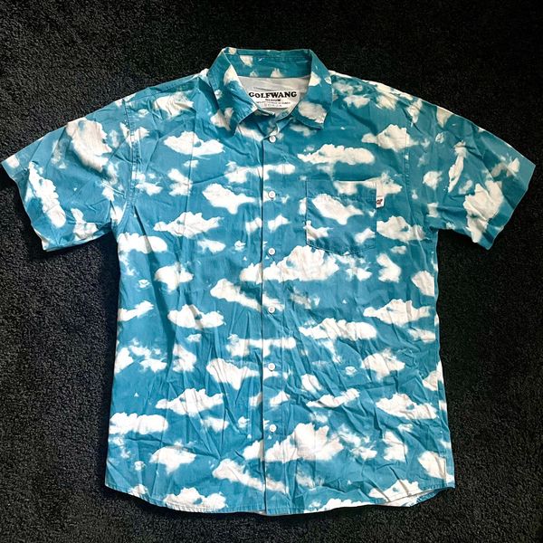 Odd Future Odd Future/Golf Wang Cloud Button Up *ON HOLD* | Grailed
