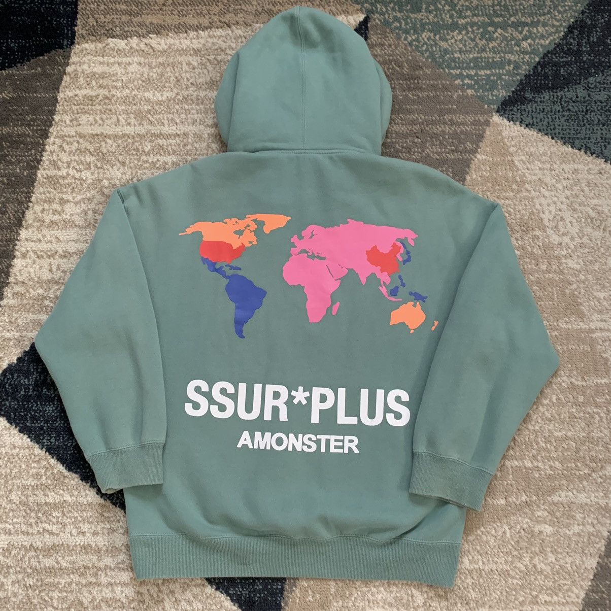 Ssur SSUR*PLUS AMONSTER Hype Map Hoodie | Grailed
