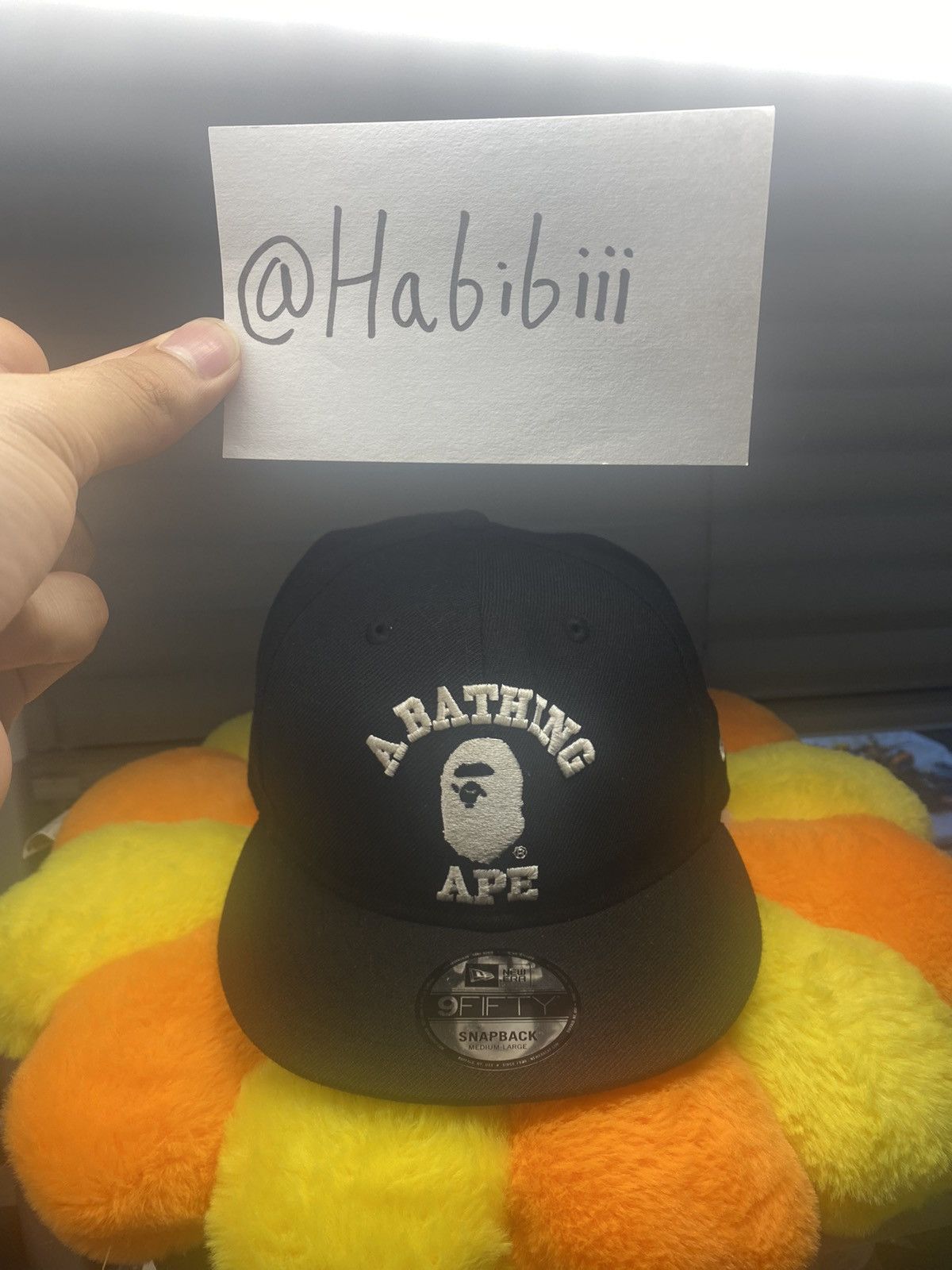 Bape BAPE x NEW ERA Collage Hat (Black) | Grailed