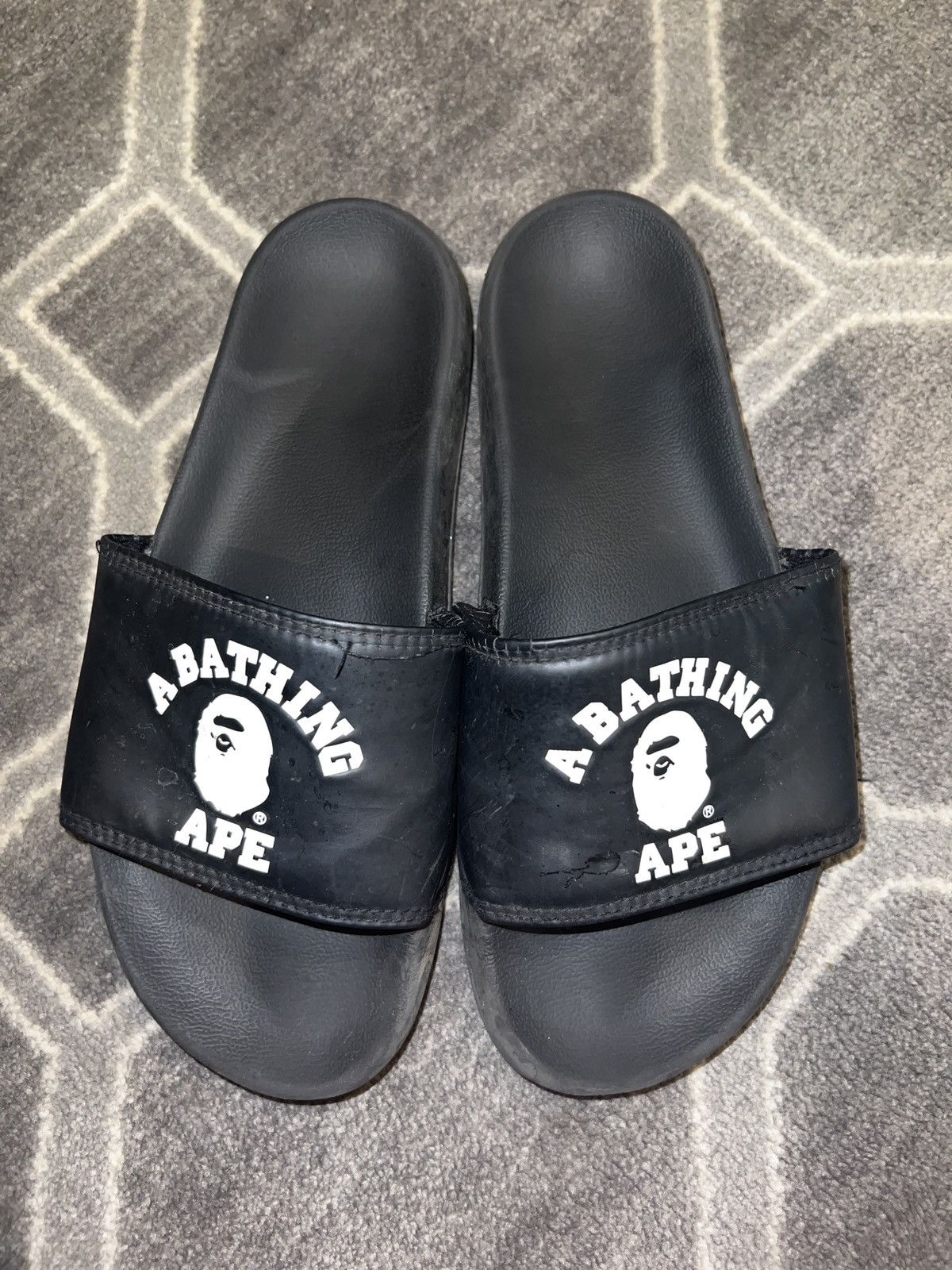 Bape Bape Slides | Grailed