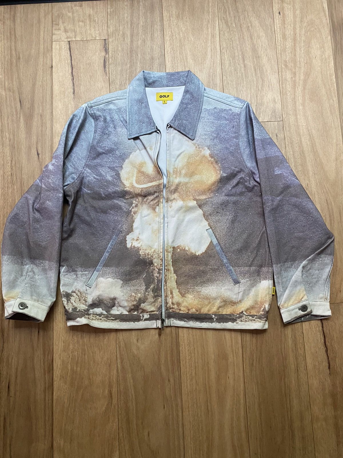 Golf Wang × Tyler The Creator NO NUKES golf wang work jacket | Grailed