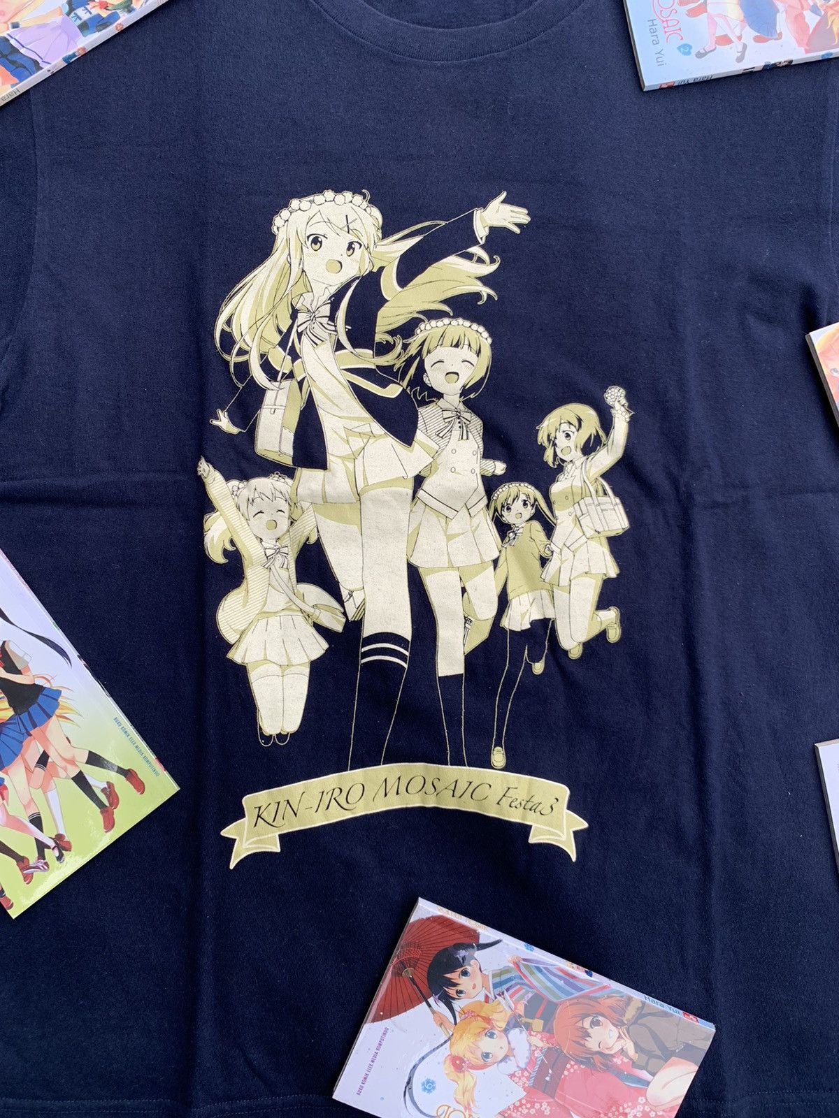 Japanese Brand Kiniro Mosaic anime t-shirt | Grailed