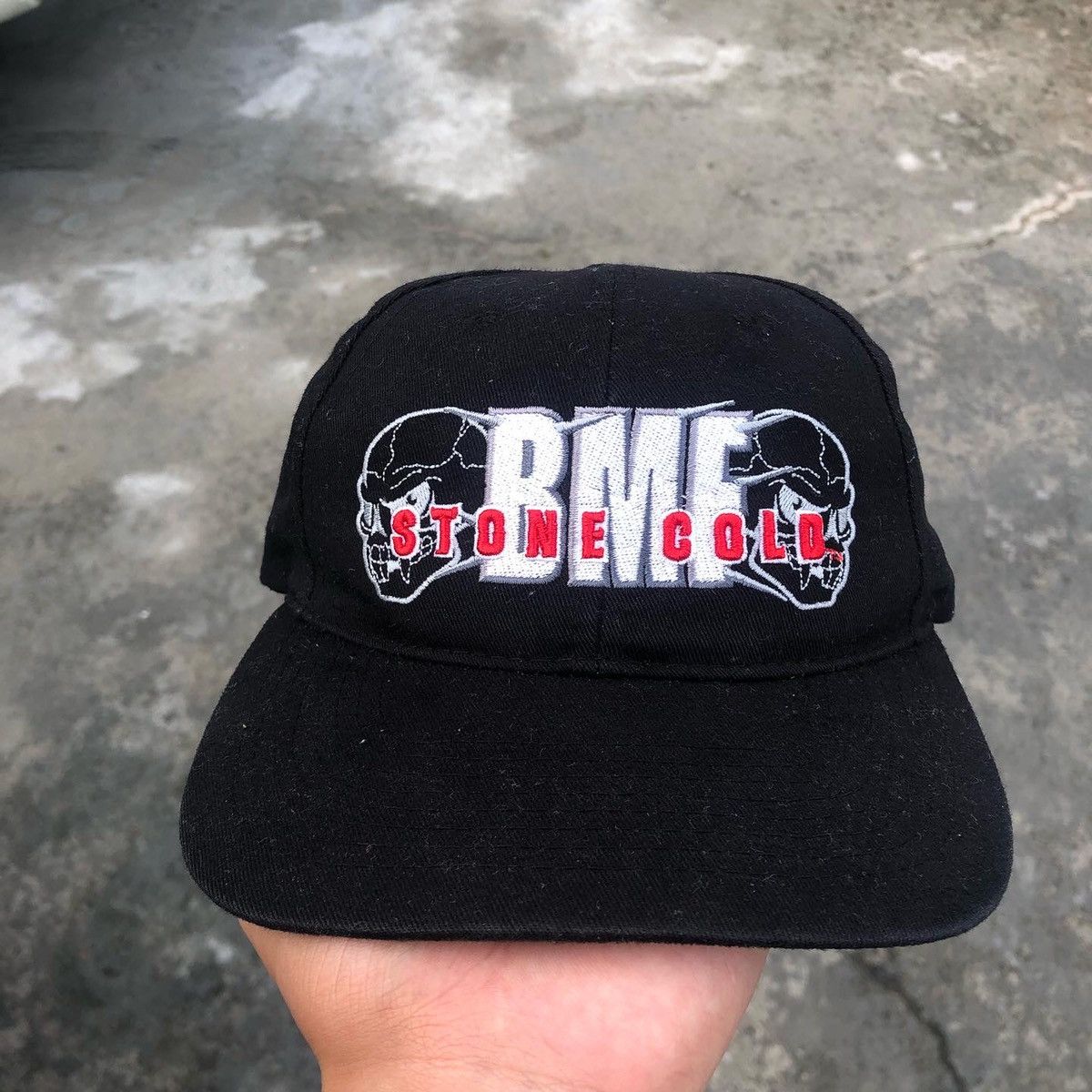 Vintage × Wwe × Wwf Vintage 90’s Stone Cold Steve Austin BMF Snapback ...