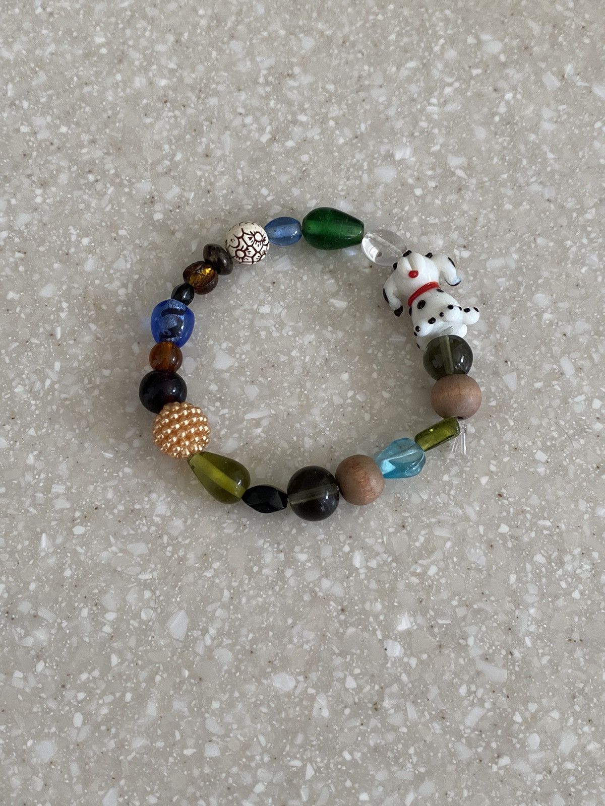 Custom Travis Scott and Post Malone Glass Bracelet 1/1 | Grailed