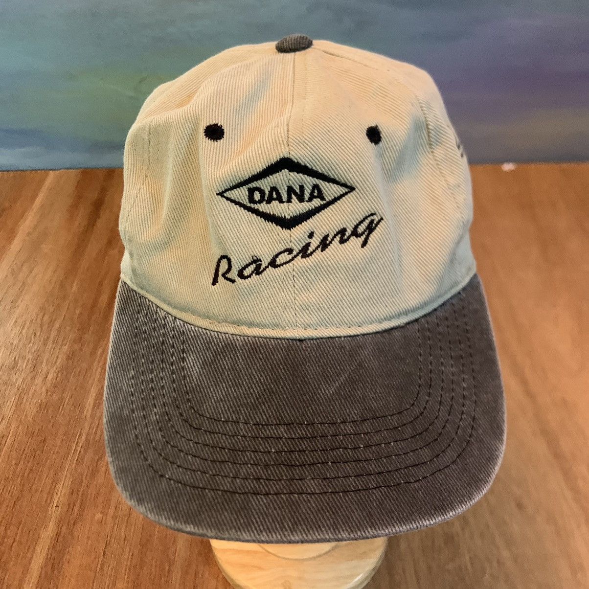 NASCAR × Racing × Rare 1990s Vintage NASCAR Trucks Dana Racing Team Hat ...