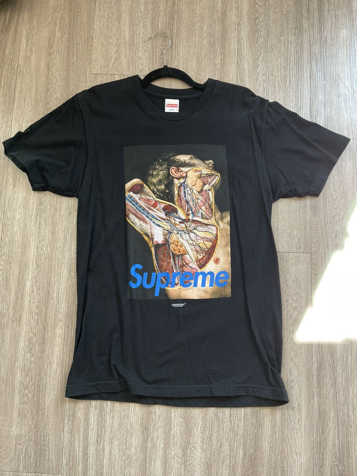 Supreme × Undercover Supreme x Undercover Anatomy Tee black | Grailed