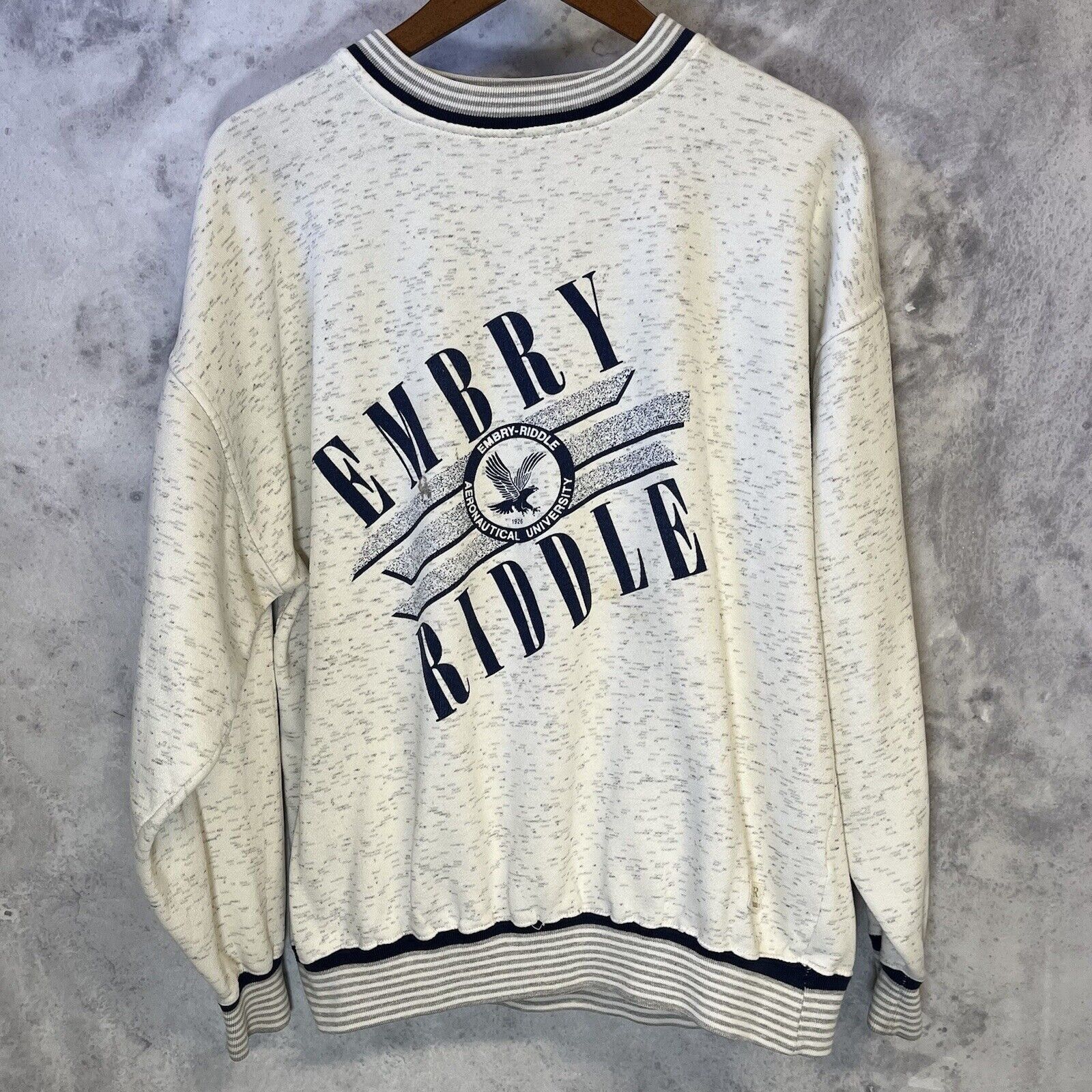 Vintage Vintage Embry Riddle Aeronautical University Sweatshirt | Grailed
