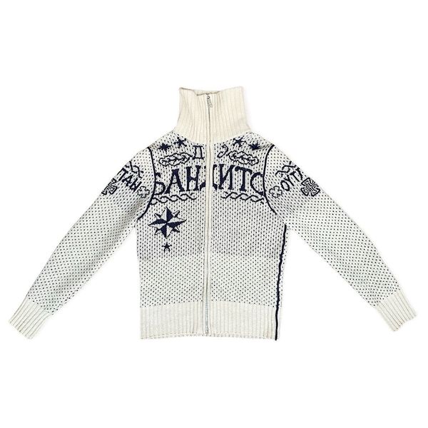 Diesel Diesel Bandits RARE Russian Gangster Zip Sweater | Grailed