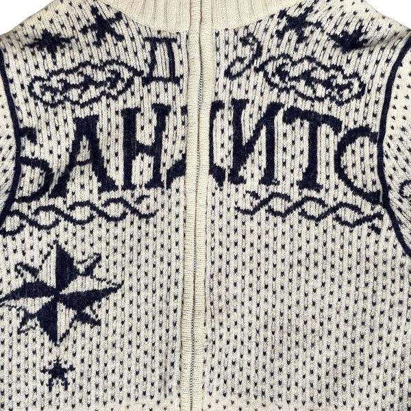 Diesel Diesel Bandits RARE Russian Gangster Zip Sweater | Grailed