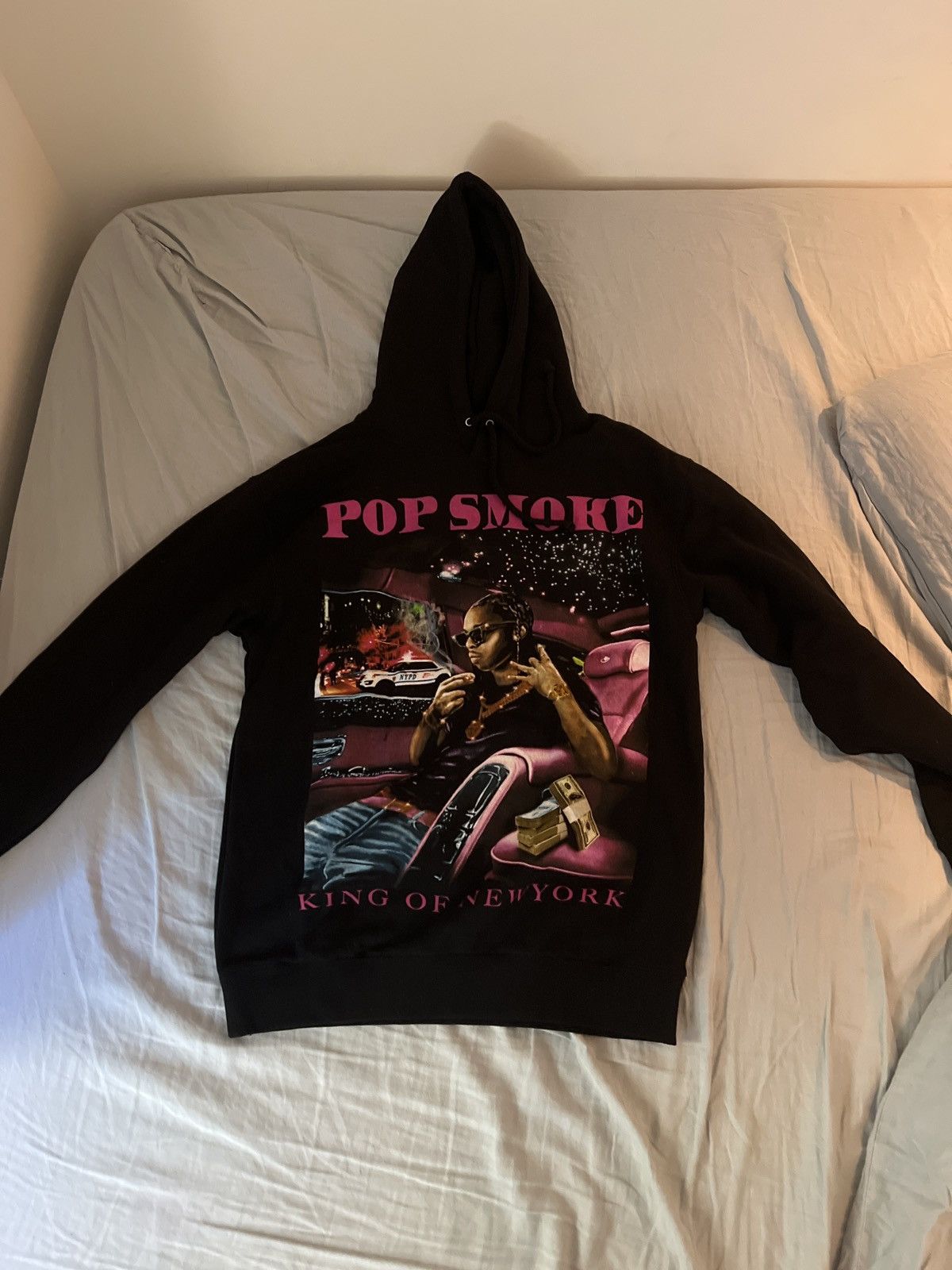 Vlone Vlone x Pop Smoke King Of New York Hoodie | Grailed