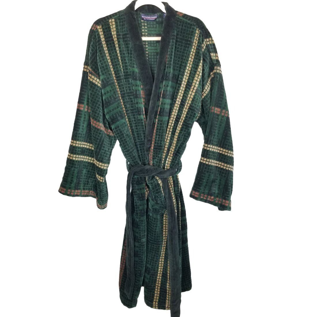 Roundtree & Yorke VTG Roundtree & Yorke Geometric Heavyweight Terry ...